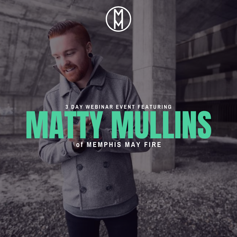 Matty Mullins (of Memphis May Fire) – musicmentorsonline