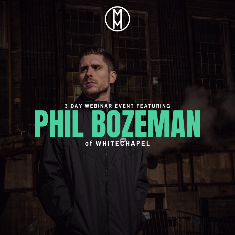 Phil Bozeman (of Whitechapel) – musicmentorsonline