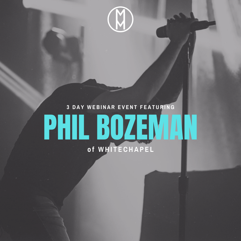 Phil Bozeman (of Whitechapel) Series #2 – artistforge