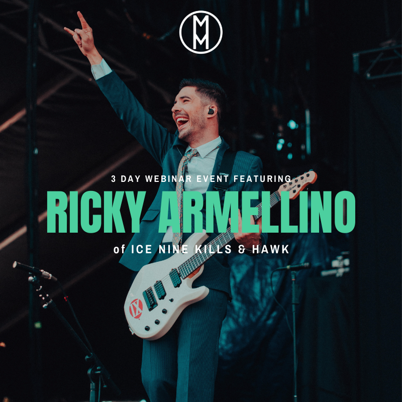 Ricky Armellino (of Ice Nine Kills & Hawk) – musicmentorsonline